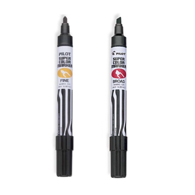 Pilot Marker Super Color Permanent Market Fine Or Broad | Shopee ...