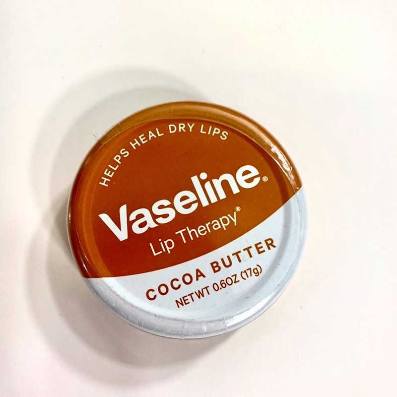 Vaseline Lip Therapy in Cocoa Butter Tin Can 17g. | Shopee Philippines