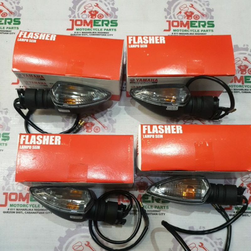 R15 V1-V2 FRONT L/R - REAR L/R FLASHER ASSY GENUINE (S1-B) 2PK-H3310-00 ...