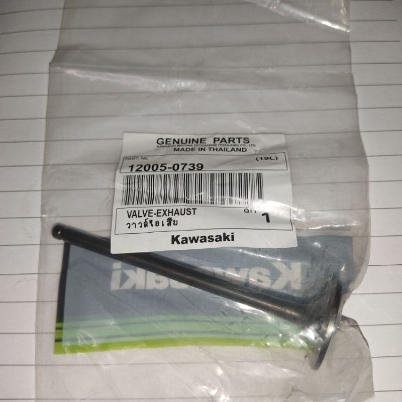 KAWASAKI BARAKO 175 EXHAUST VALVE GENUINE PARTS | Shopee Philippines