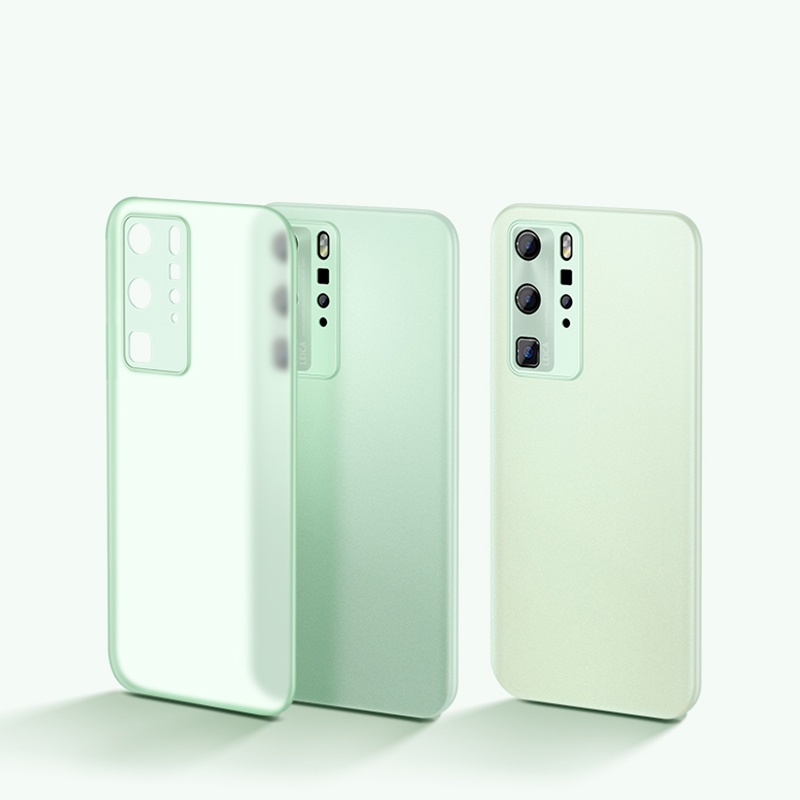 0.3mm Ultra Thin Phone Case For Huawei P30 P40 Pro Soft TPU Matte Back ...