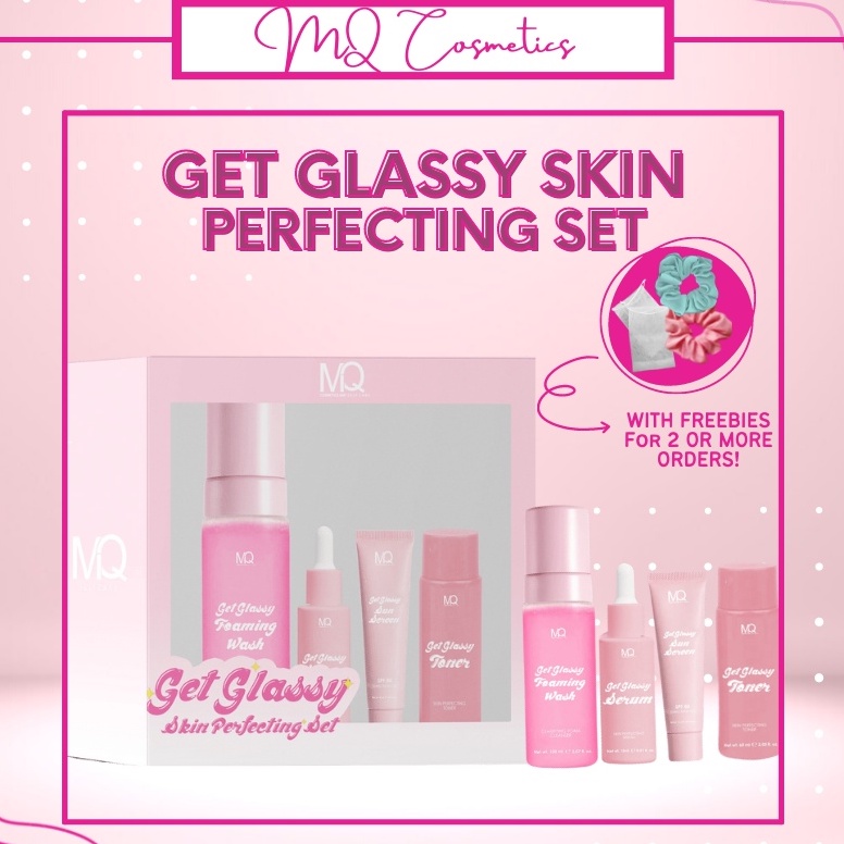 M.Q Cosmetics Get Glassy Skin Perfecting Set | Shopee Philippines