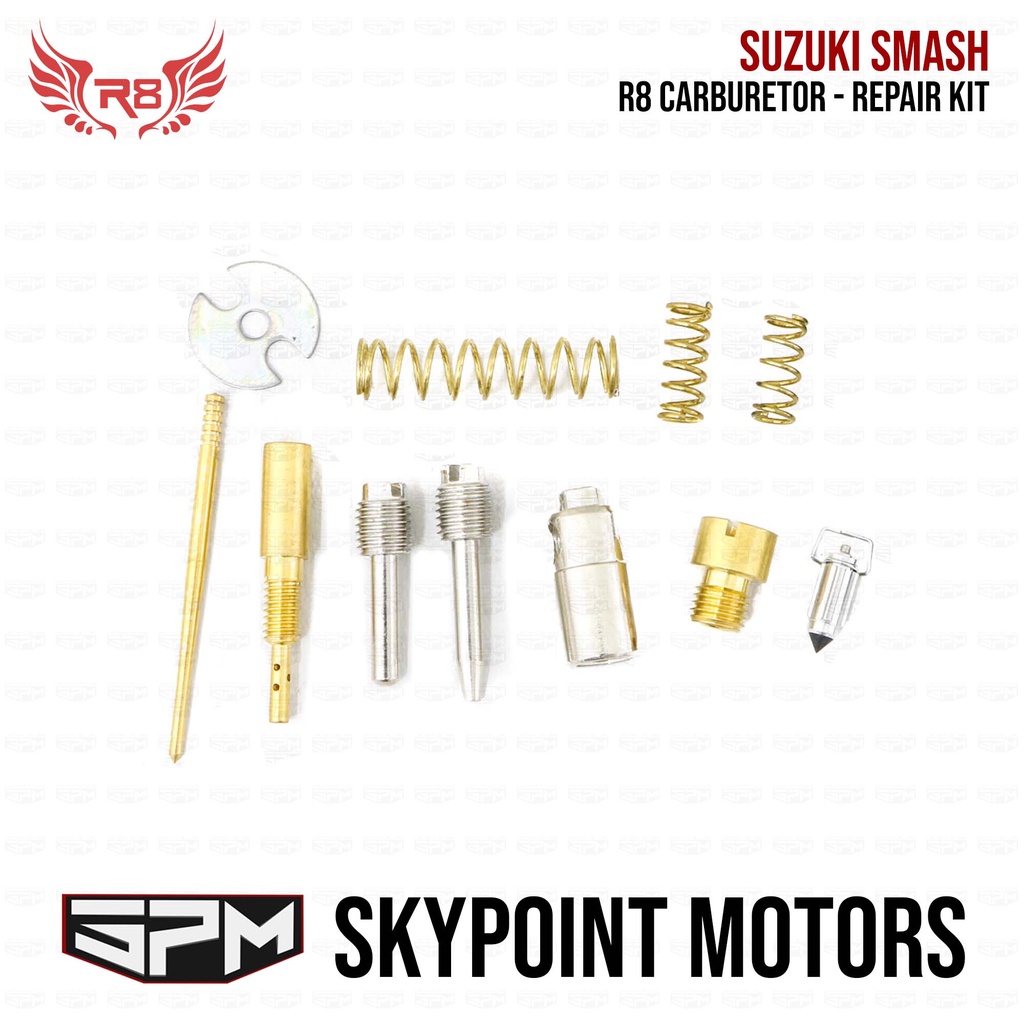 R8 Carburetor Repair Kit for Suzuki Smash 115 (9856-575) | Shopee ...