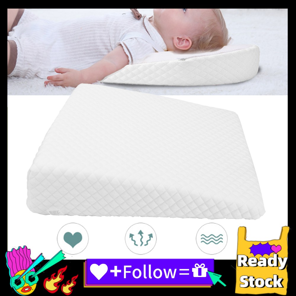 [Ready Stock] Icegg Baby Bassinet Wedge Pillow Prevent Flat Head Anti ...