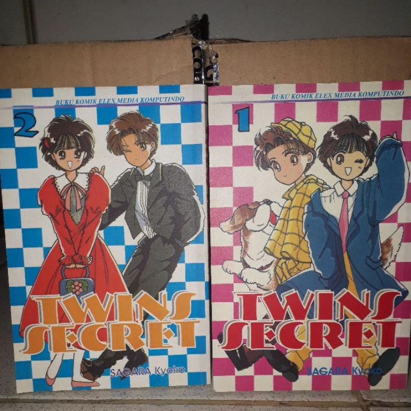 Used Comics / preloved twins secret by sagara kyoko original | Shopee ...