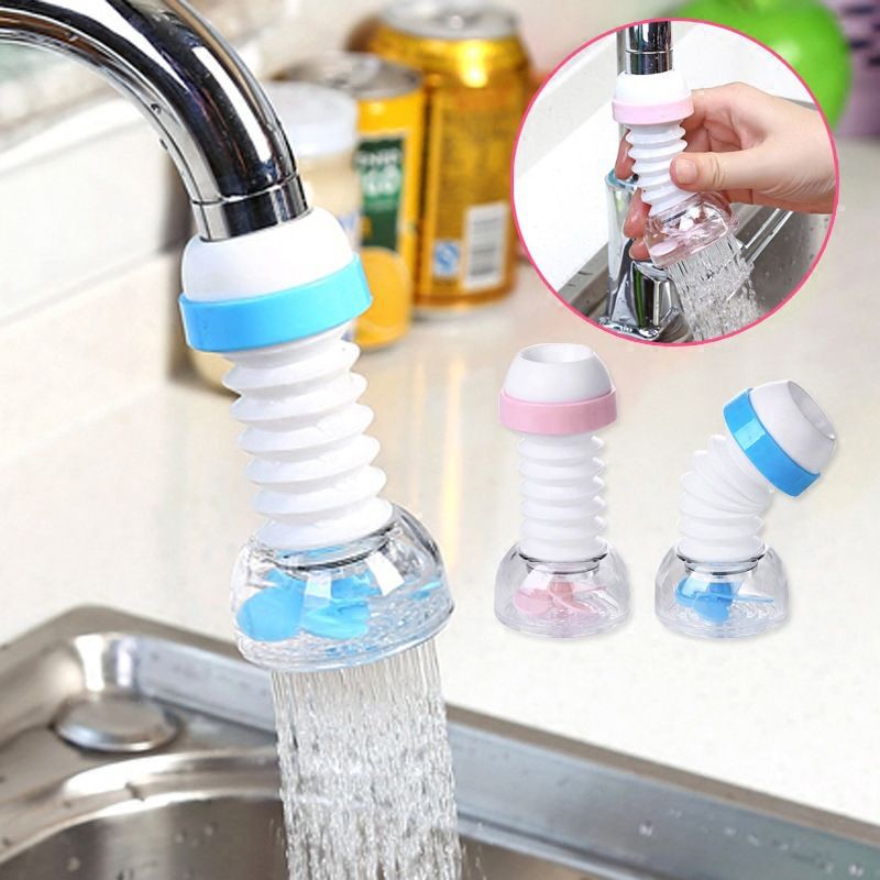 Faucet Filter Splash-proof Shower Tap Water Filter Kitchen Water ...