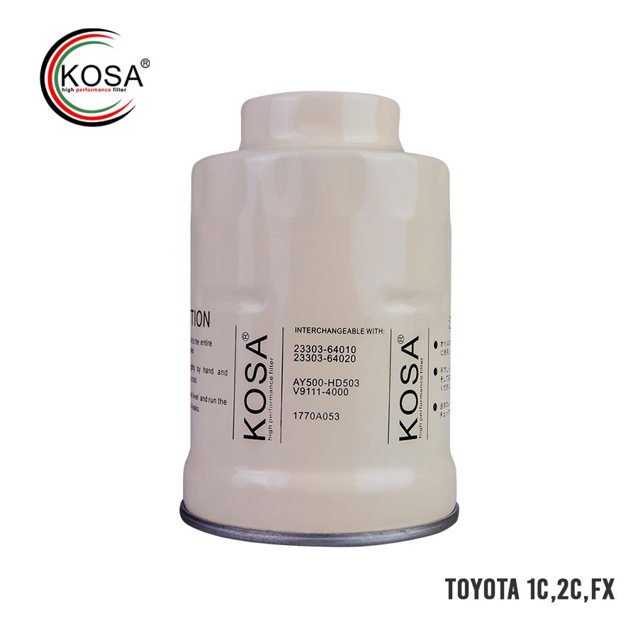 TOYOTA 1C 2C FX TnC PARTS KOSA FUEL FILTER KF-2158 (1PC) | Shopee ...