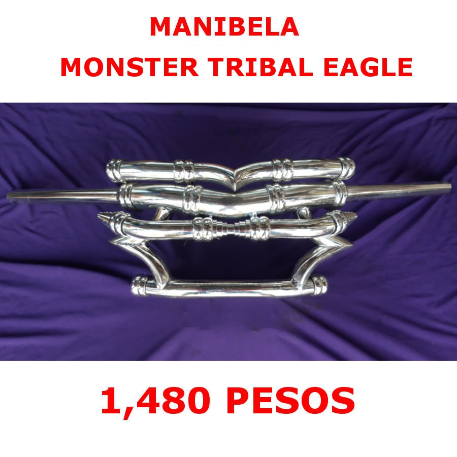 Handle Bar Stainless , Manibela Monster Agila Tribals style 1480 ...