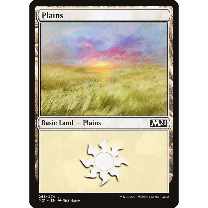 MTG -Basic Lands- PLAINS (Random) | Shopee Philippines