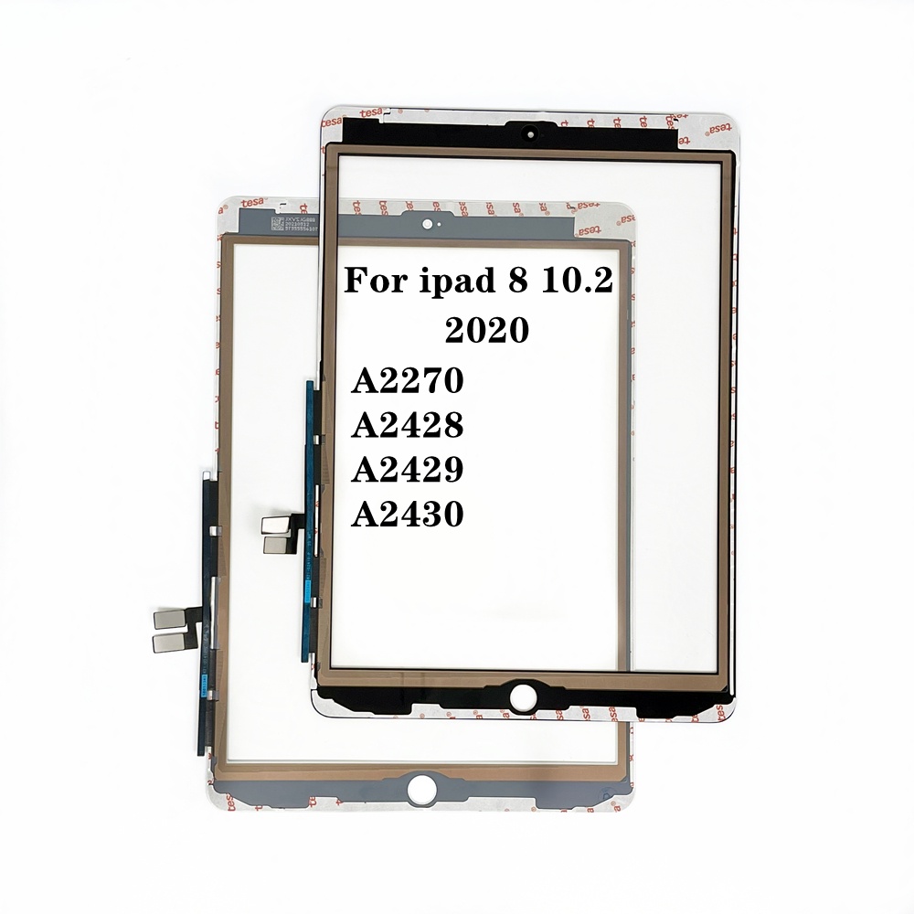 Touch Screen compatible For IPad 8 10.2 2020 A2270 A2428 A2429 A2430 ...
