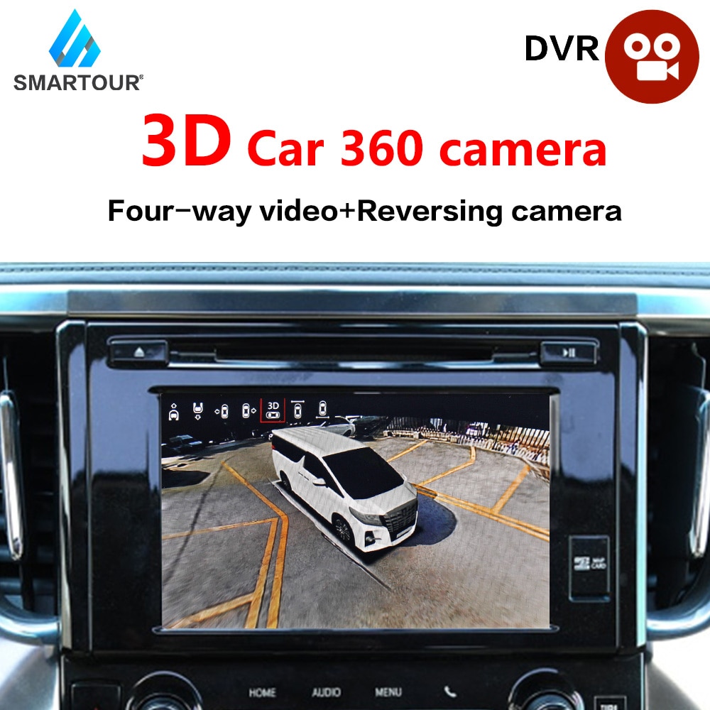 Smartour Car Parking Surround View DVR Video Recorder Box HD 3D 360 ...