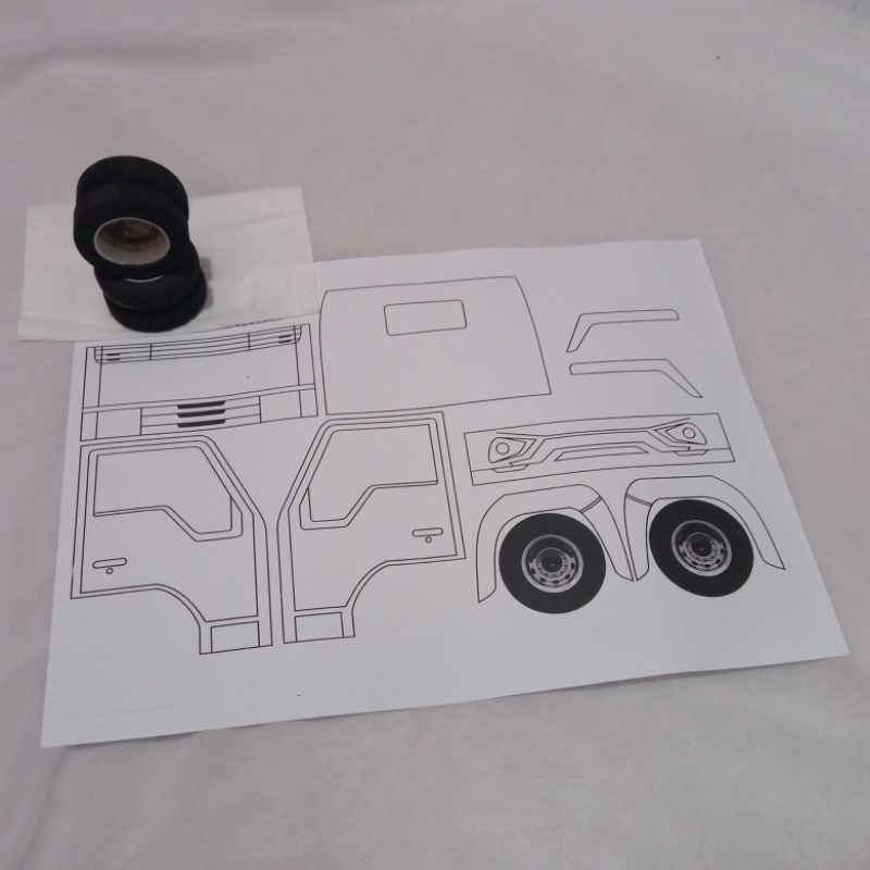 (Ready) Patter Miniature CANTER SCANTER L300 Miniature Truck | Shopee ...