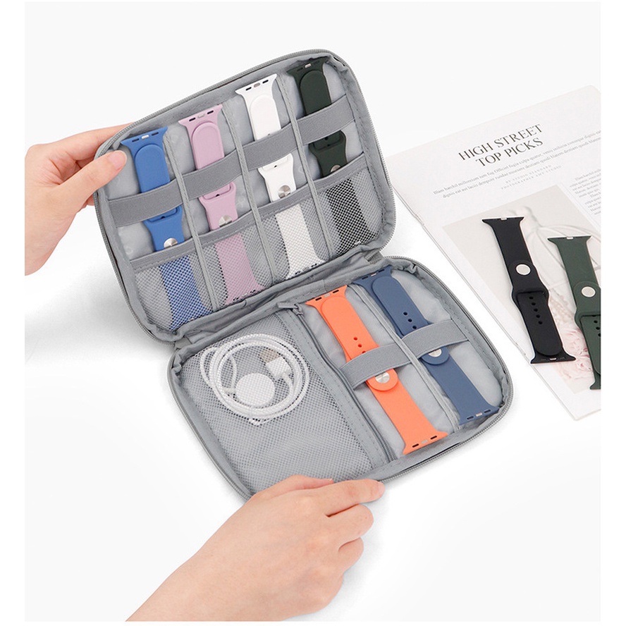 Watchcase bag Multifunction Travel Carrying for Smart Watch Strap Band ...