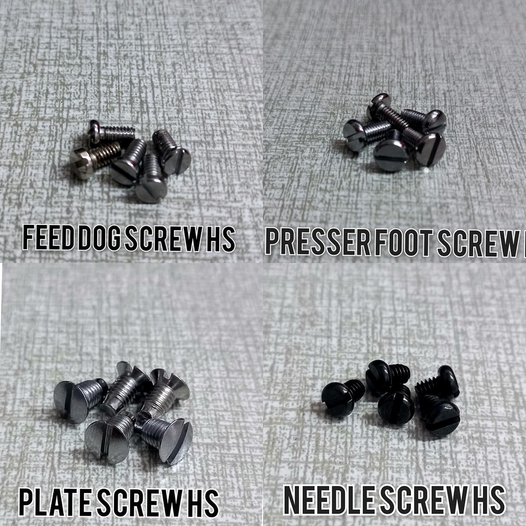 (A.V.SewingMachineParts) 5pcs Screw/Tornilyo Highspeed | Shopee Philippines