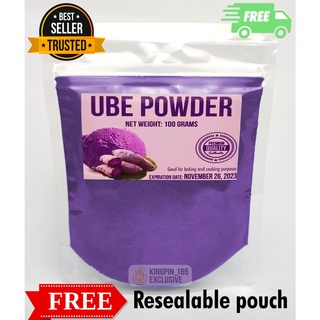 100% PURE Natural Premium Ube Powder (Purple Yam Powder) for Soft Ube ...
