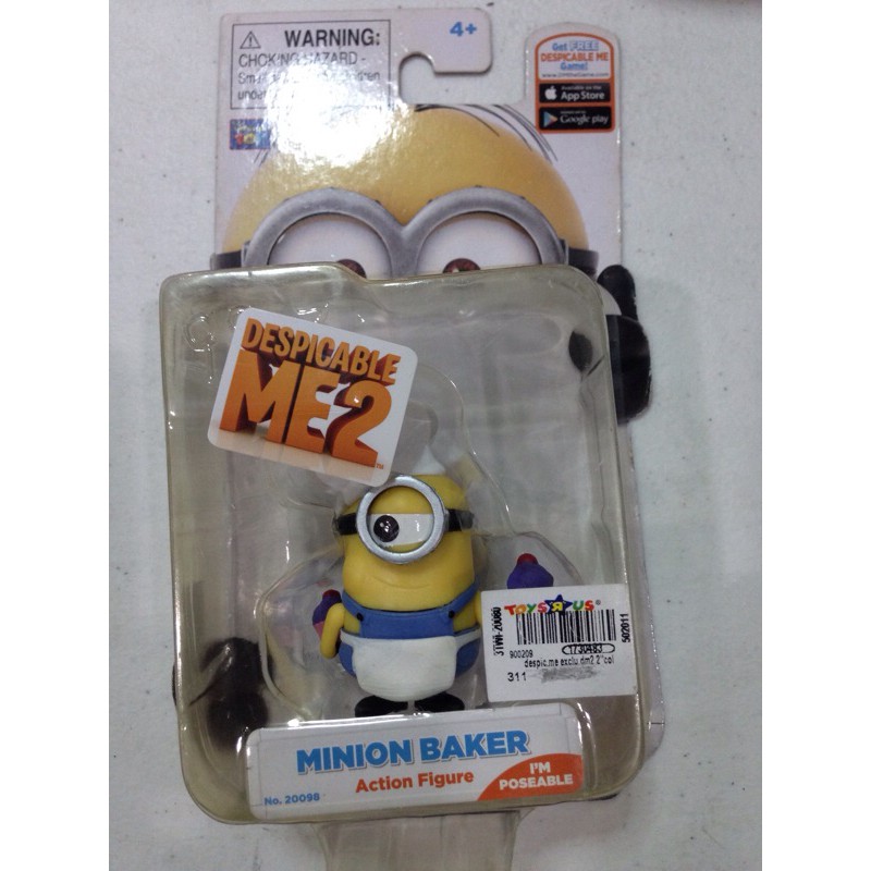 Original Thinkway Toys Despicable Me2 Minions 3 inch Action Figures ...