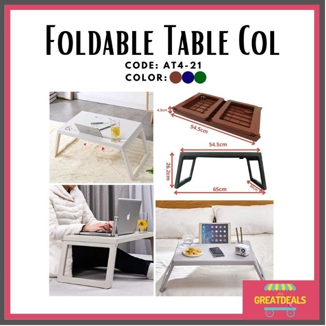 Foldable Colored Table / Laptop Table / Learning Table | Shopee Philippines