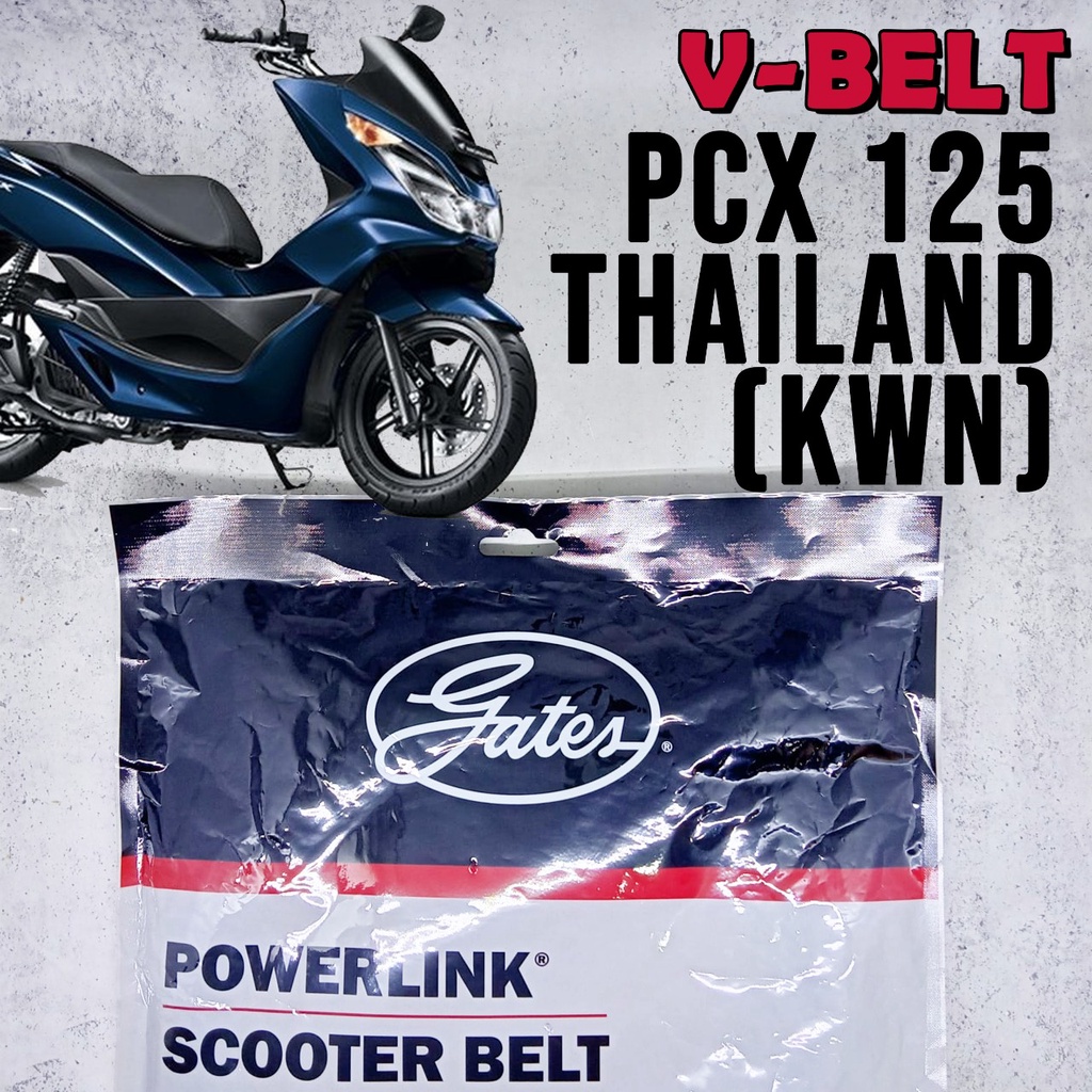 VanBelt V-Belt Gates PCX 125 CBU Thailand KWN Vbelt 21Motoshop | Shopee ...