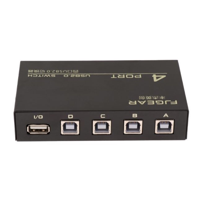 New 4 Port Usb Sharing Hub for Printer Scanner | Shopee Philippines