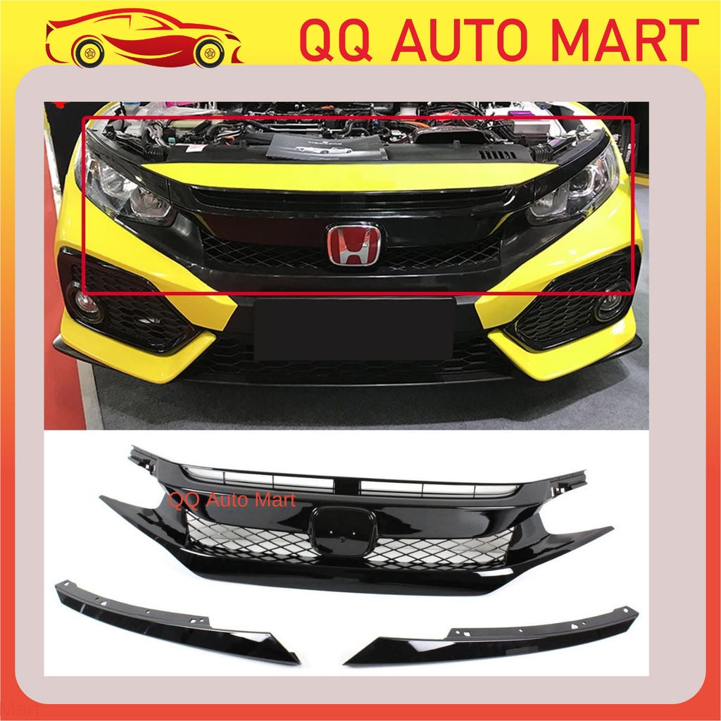 Honda Civic fc 2016-2019 Type R GRILL | Shopee Philippines
