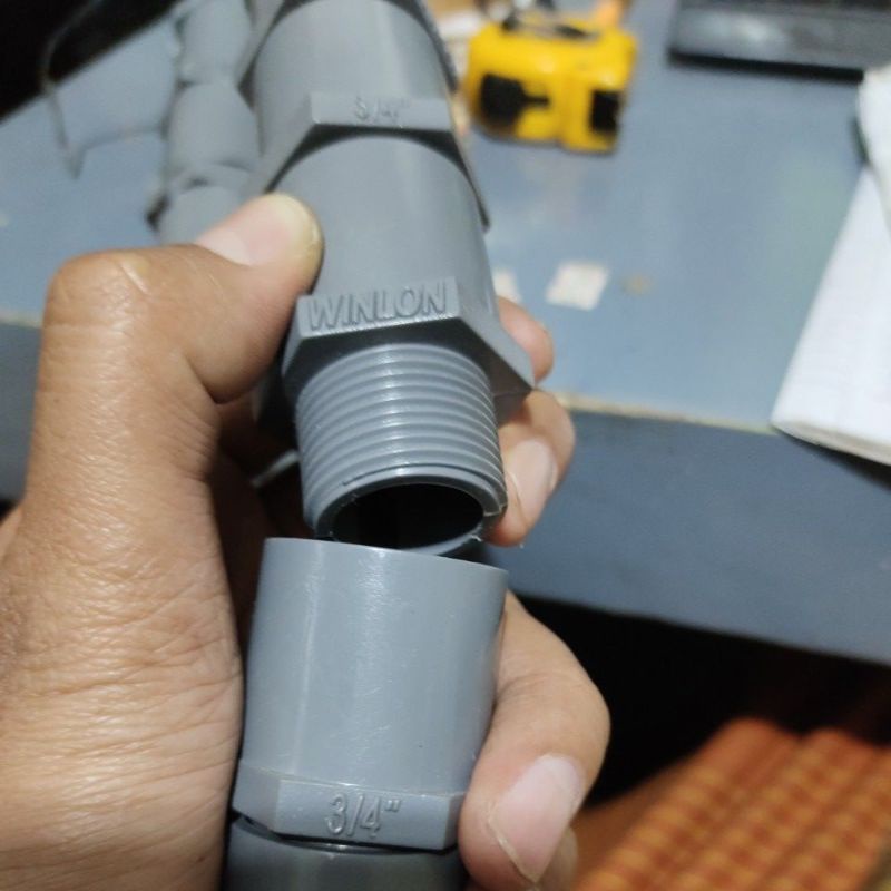 Winlon SOK PARALON SOCK CONNECTION PIPE SIZE 3/4 OR 1/2 or 1 inch OUTER ...