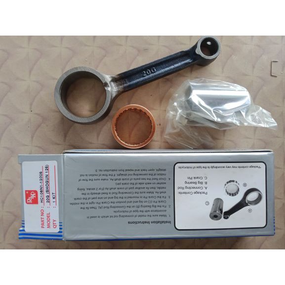SHOGUN 125 / R BILUGAN / SKYDRIVE 125 / HAYATE 125 / GD110 (20G) CONNECTING ROD KIT RIKO ...