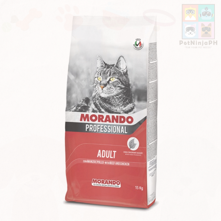 Morando Professional Adult Cat Dry Food 15 kg | Shopee Philippines