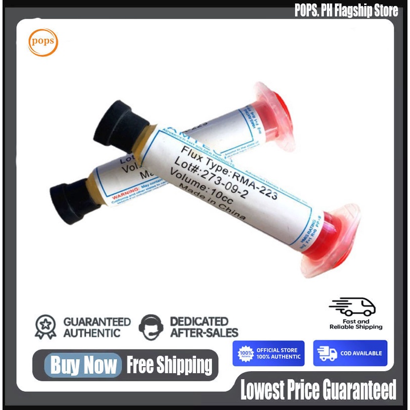 AMTECH RMA-223-UV BGA 10CC Solder Paste Flux for Mobile Phone BGA ...