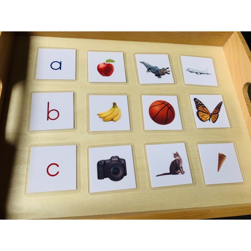 Montessori Initial Sounds Card Set - Letters and Images - Set of 104 ...