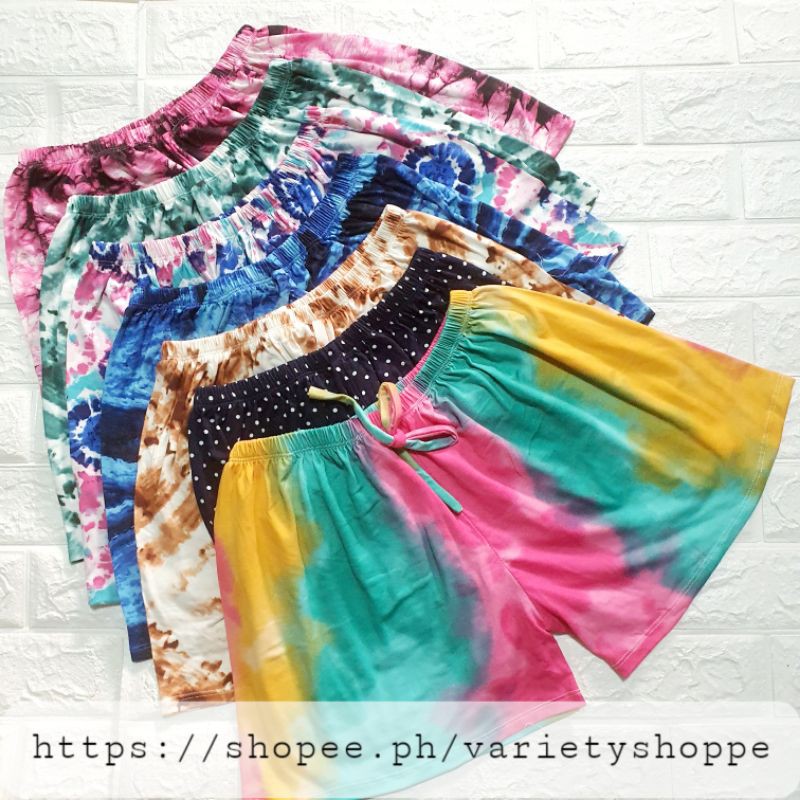Plus size Short Pambahay | Tie dye | Floral | AnimalPrint | Fit small ...