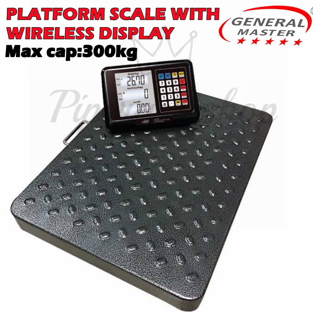 General Master Weighing Scale Digital Platform Scale with Wireless ...