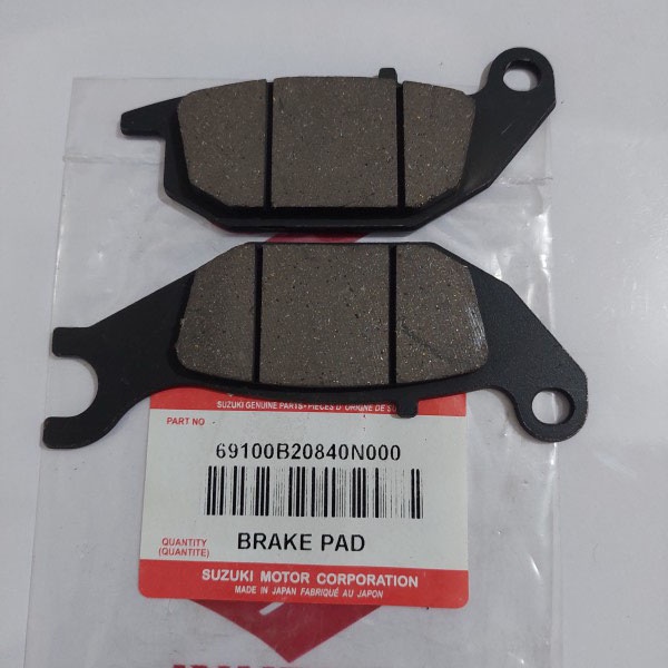 Suzuki Raider150 REAR Genuine BRAKE PAD / DISC PAD 69100B20840N000 ...