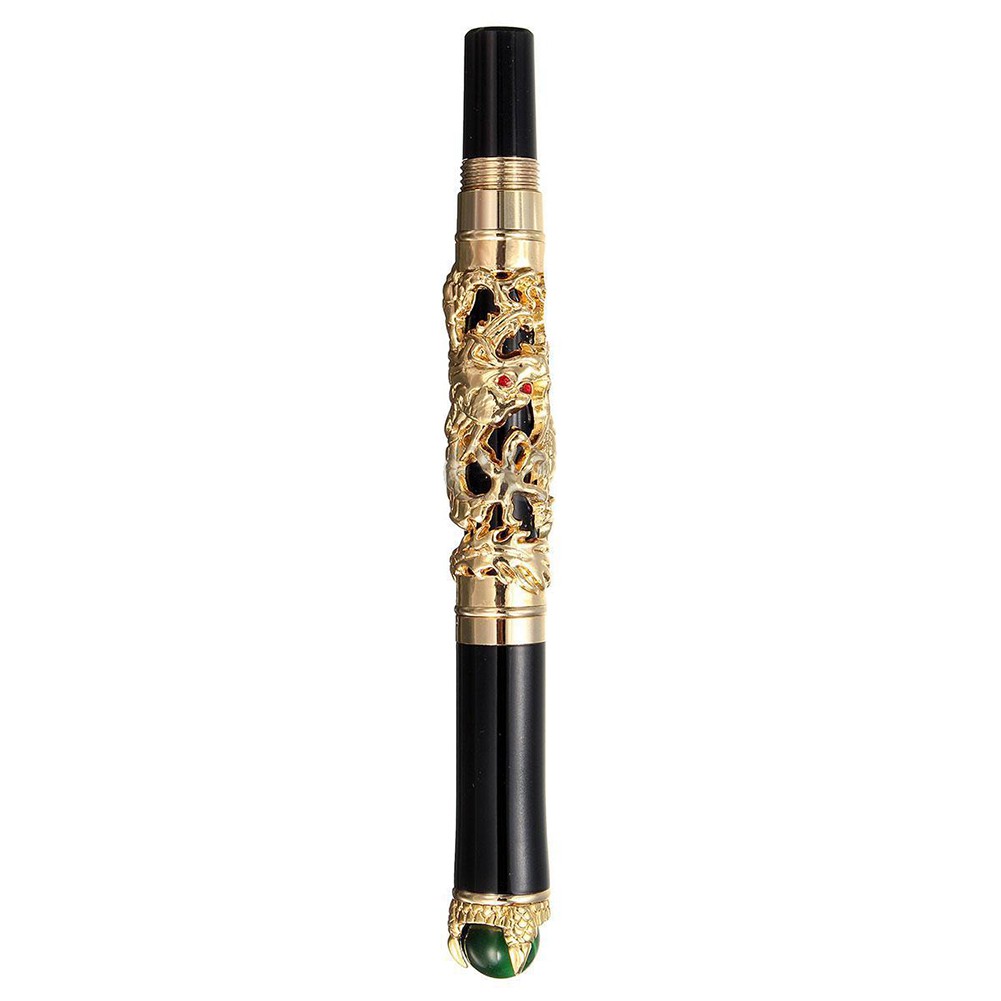 JINHAO 18KGP 0.5mm Gold Dragon Dragon Fountain Pen Fountain Pen LKJ ...