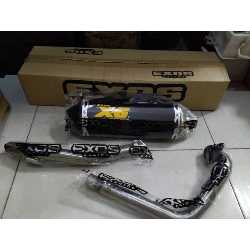 Exos Pipe X-6 (Black) | Shopee Philippines