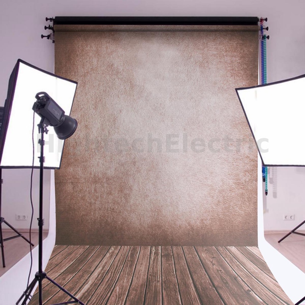 1.5x2.1m Photography Backdrops Brown Vintage Wooden Floor Photo Studio ...