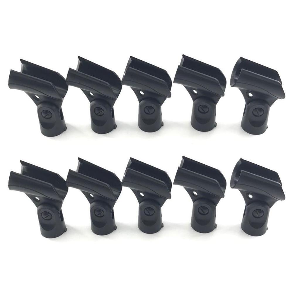 10 PCS microphone clips stand mount holder for shure SM57 58A 57A Wired ...