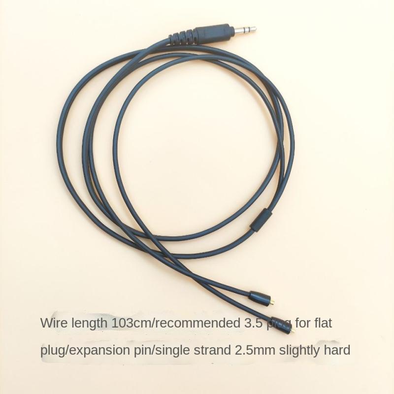 Mmcx Headphone Cable Expansion Pin Universal Shure diy mmcx Flat Head ...