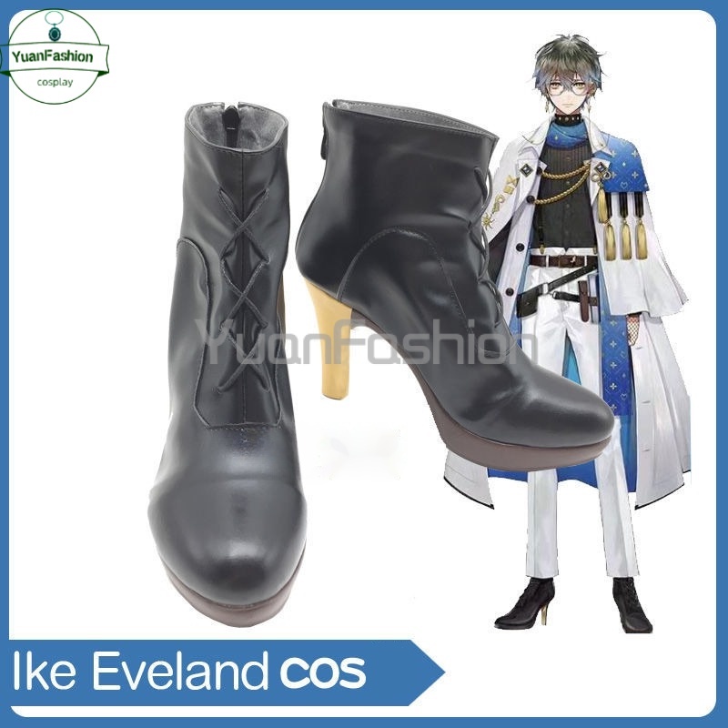 [Pre-Sale] NIJISANJI Vtuber Ike Eveland Shoes cosplay Boots Customized ...