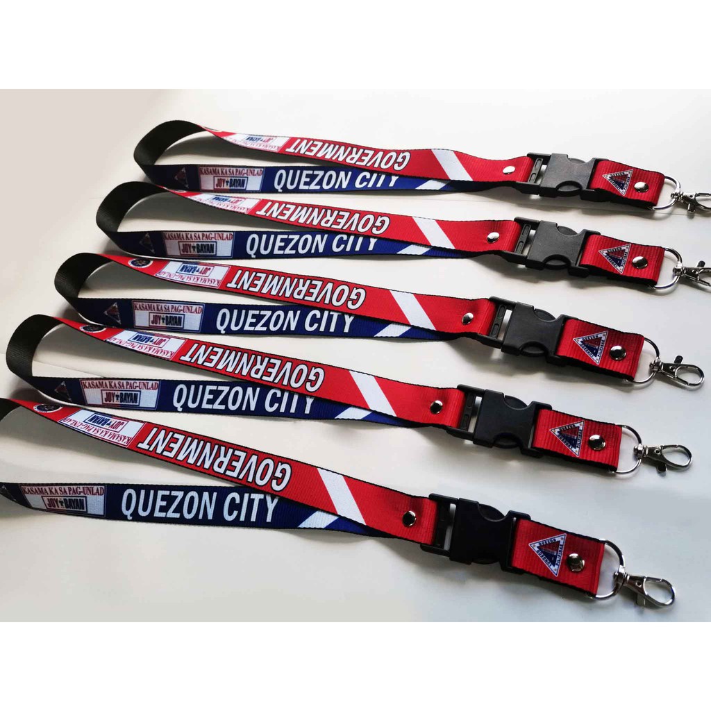 Quezon City Hall ID Lace Lanyard ID Sling ID Holder QC Hall | Shopee ...