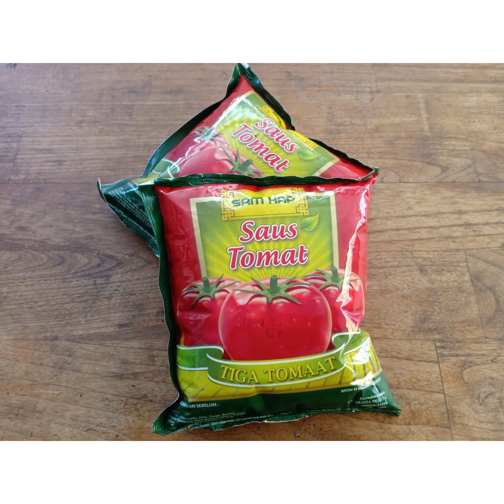 Tomato Sauce Samhap Sam Hap Refill 500 gr Cap Tiga Tomato | Shopee ...