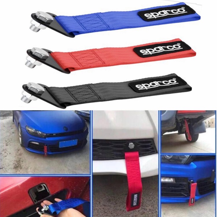 GK Universal High Quality Sparco Tow Strap /tow ropes/Hook/Towing Bars ...