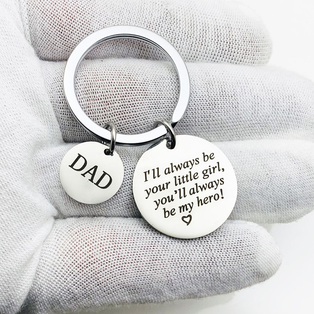 [READY STOCK] The Gift Keychain Daughter for Father European and ...