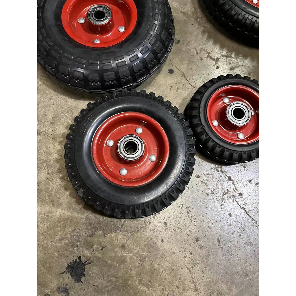heavy duty rubber tire wheel for pushcart trolley kartilya available in ...
