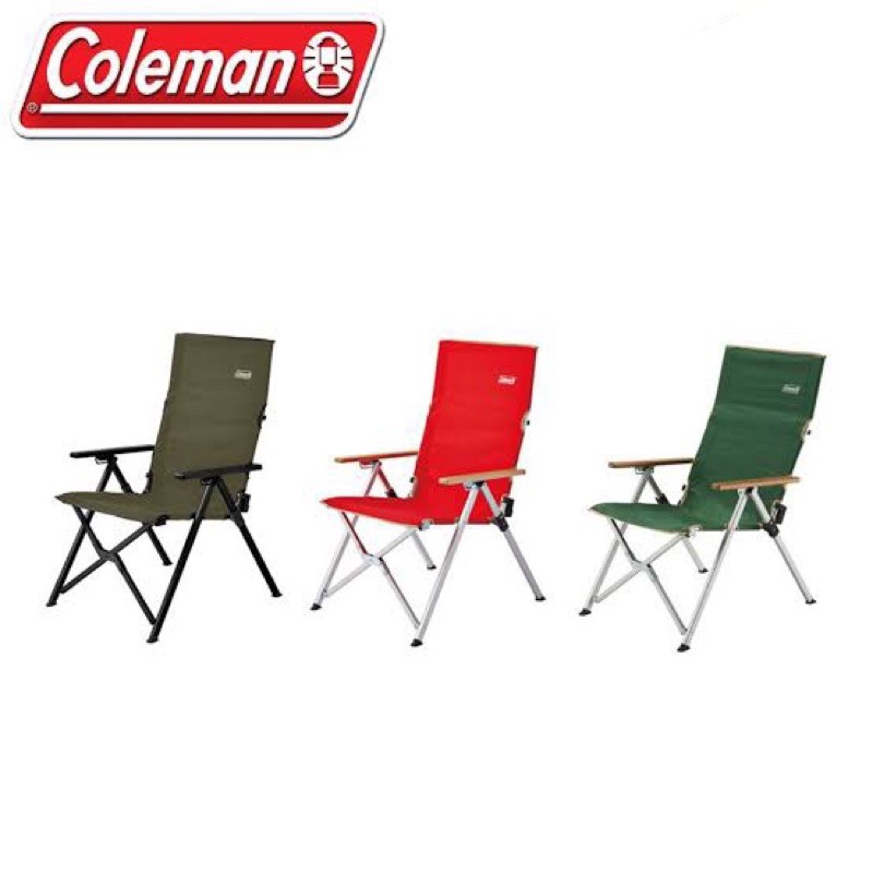 Coleman Lay Chair Red/Green/Olive Green | Shopee Philippines