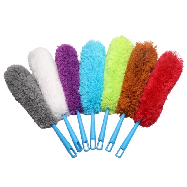 Feather Duster, Washable Anti Static Duster with Soft Microfiber(Random ...