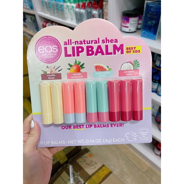 Original SET EOS FLAVOR LAB LIP BALM | Shopee Philippines