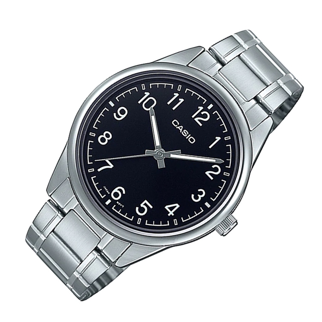 Casio Mtp V005d 1b4 Analog Stainless Steel Strap Watch For Men Shopee Philippines