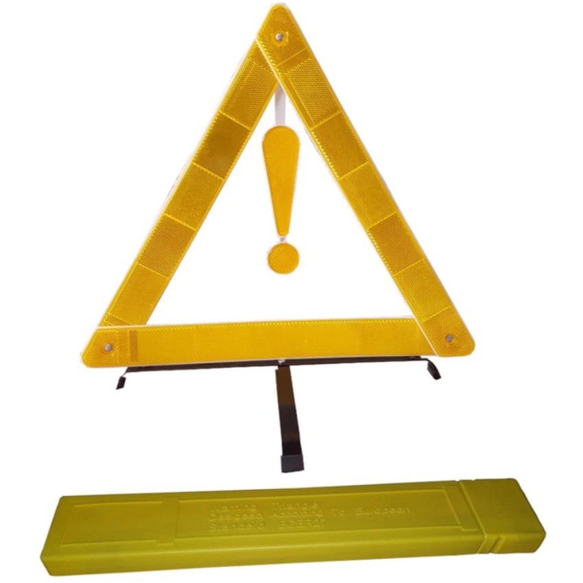 EWD Early Warning Device Triangle Sign with Hard | Shopee Philippines
