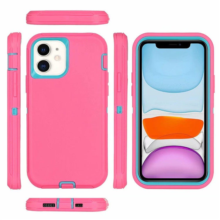 3 in 1 Armor hybrid defend shockproof case for iphone 12 pro max 12 ...