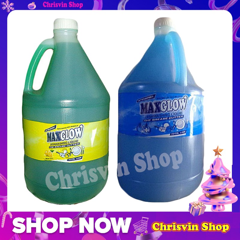 Maxglow Dishwashing Liquid 1 Gallon | Shopee Philippines
